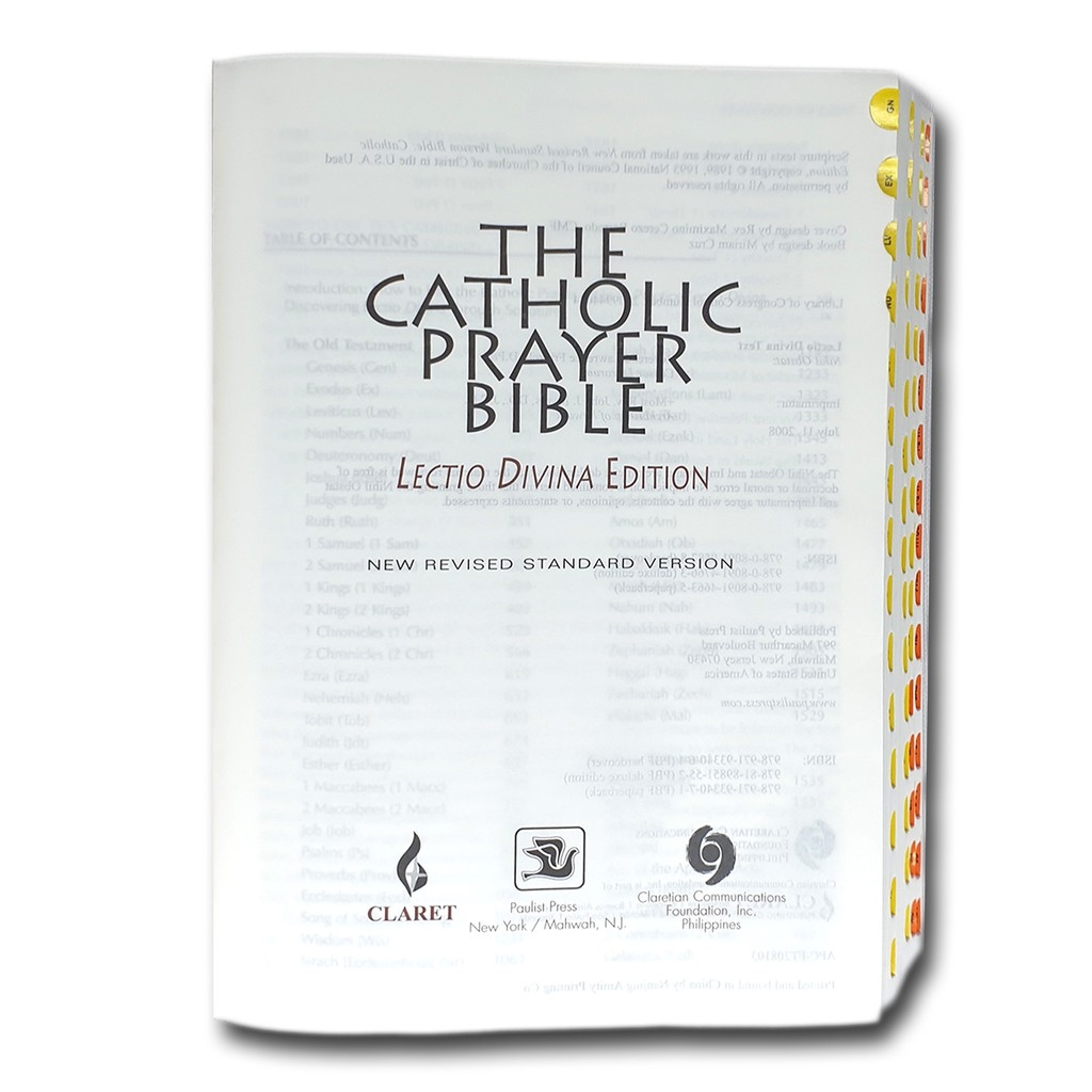 The Catholic Prayer Bible Lectio Divina Edition (NRSV) Paper Cover w ...
