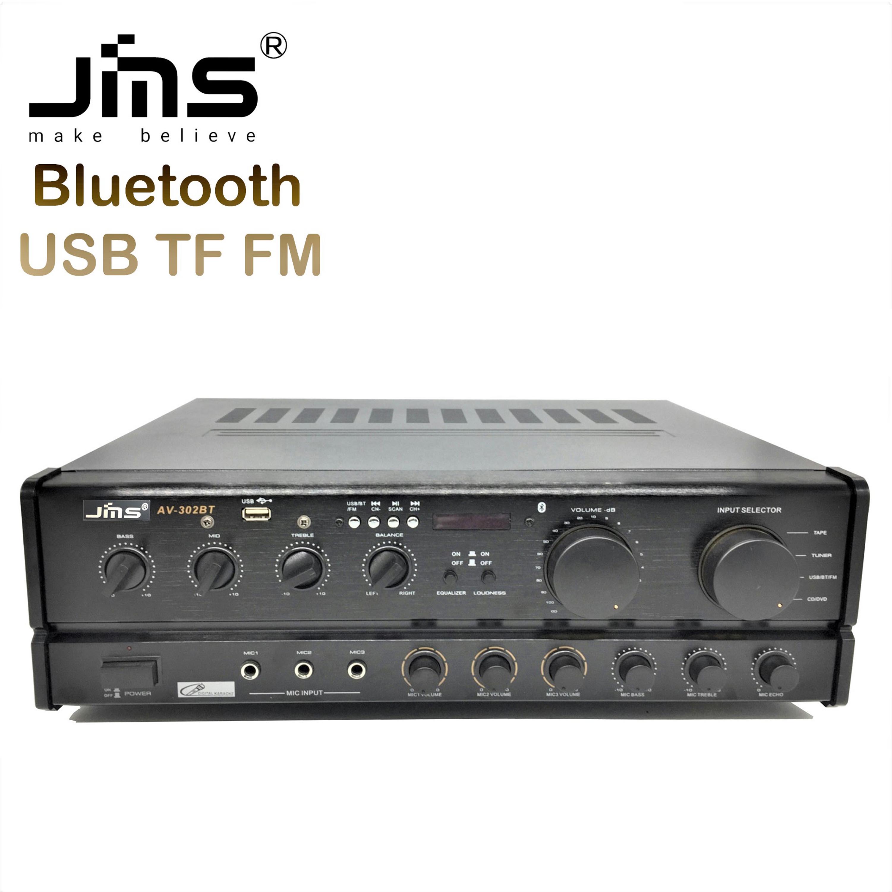 FT Star AV-302 BT AMPLIFIER WITH WD 306 WIRELESS MICROPHONE | Lazada PH