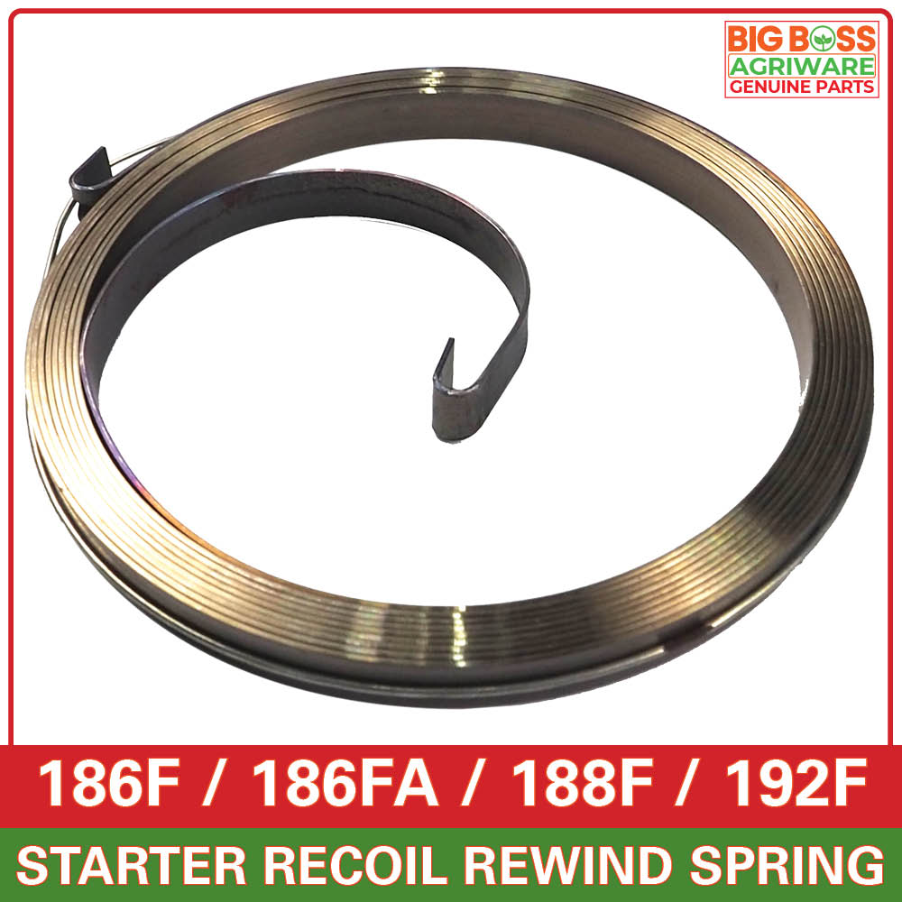 Big Boss Agriware Starter Recoil Rewind Spring 186F, 186FA, 188F, 192F ...