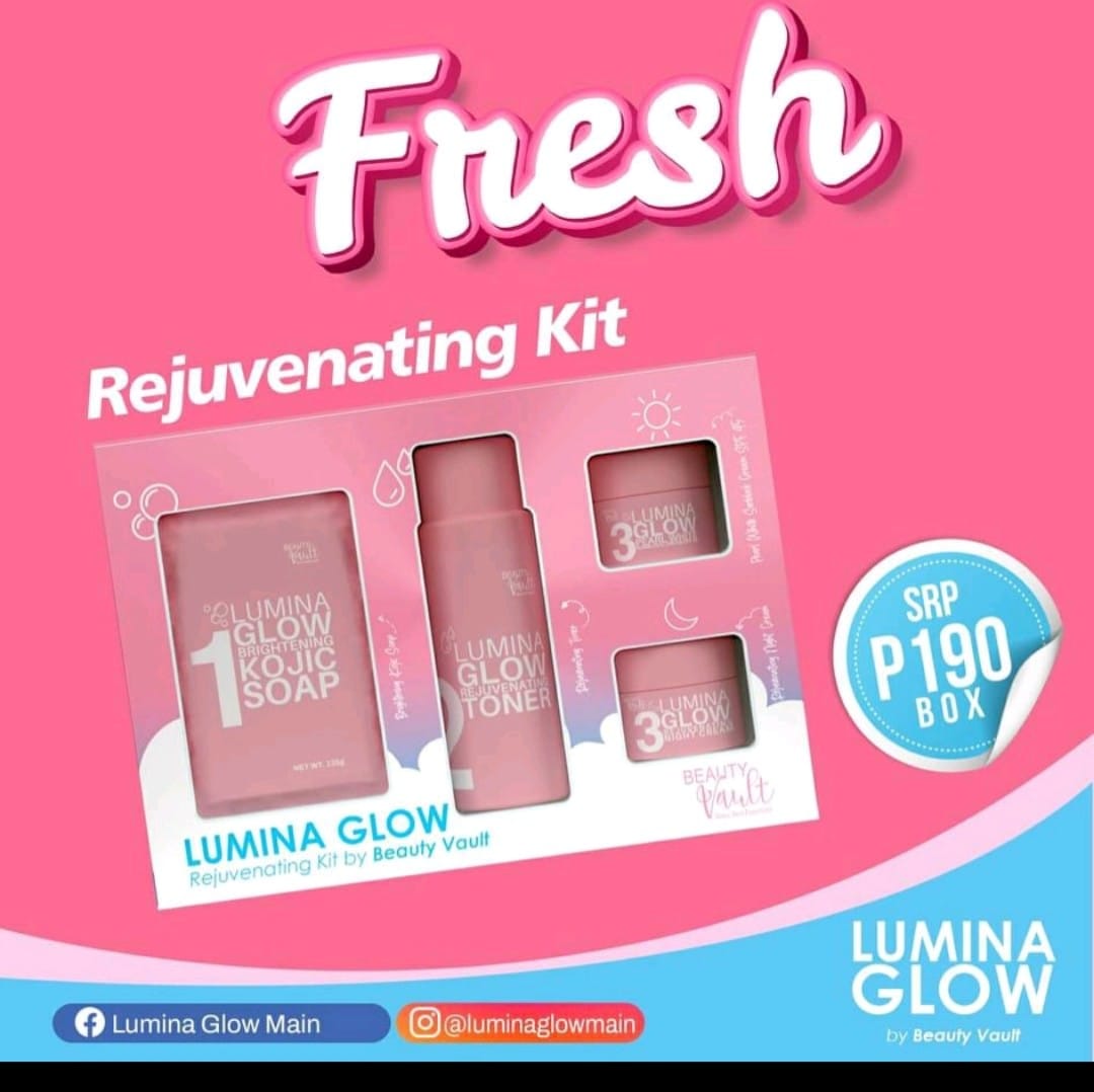 Lumina Glow Rejuvenating Set By Beauty Vault | Lazada PH