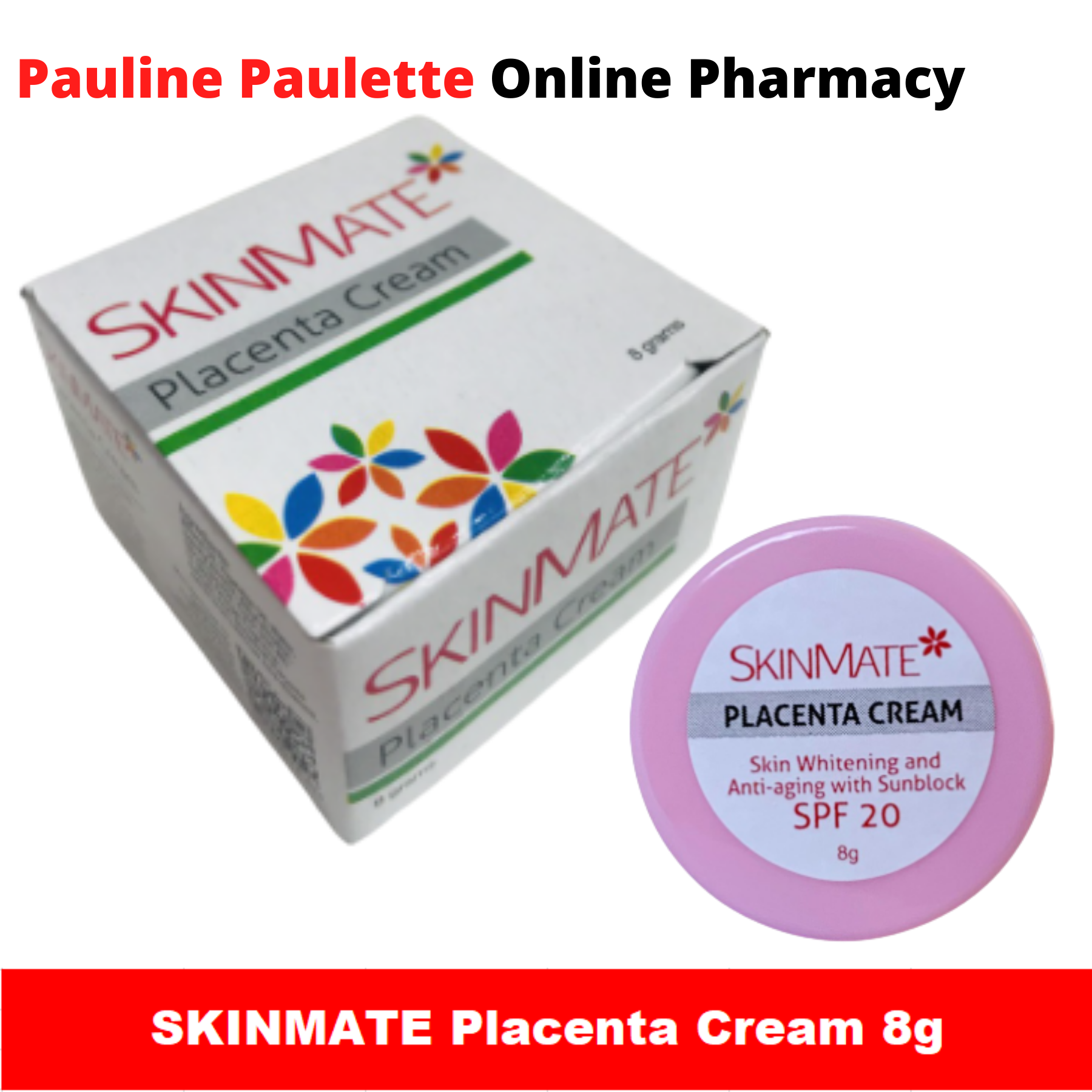 SKINMATE Placenta Cream 8g | Lazada PH