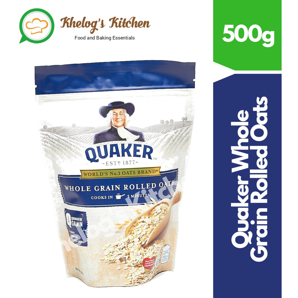 Quaker Whole Grain Rolled Oats 500g | Lazada PH
