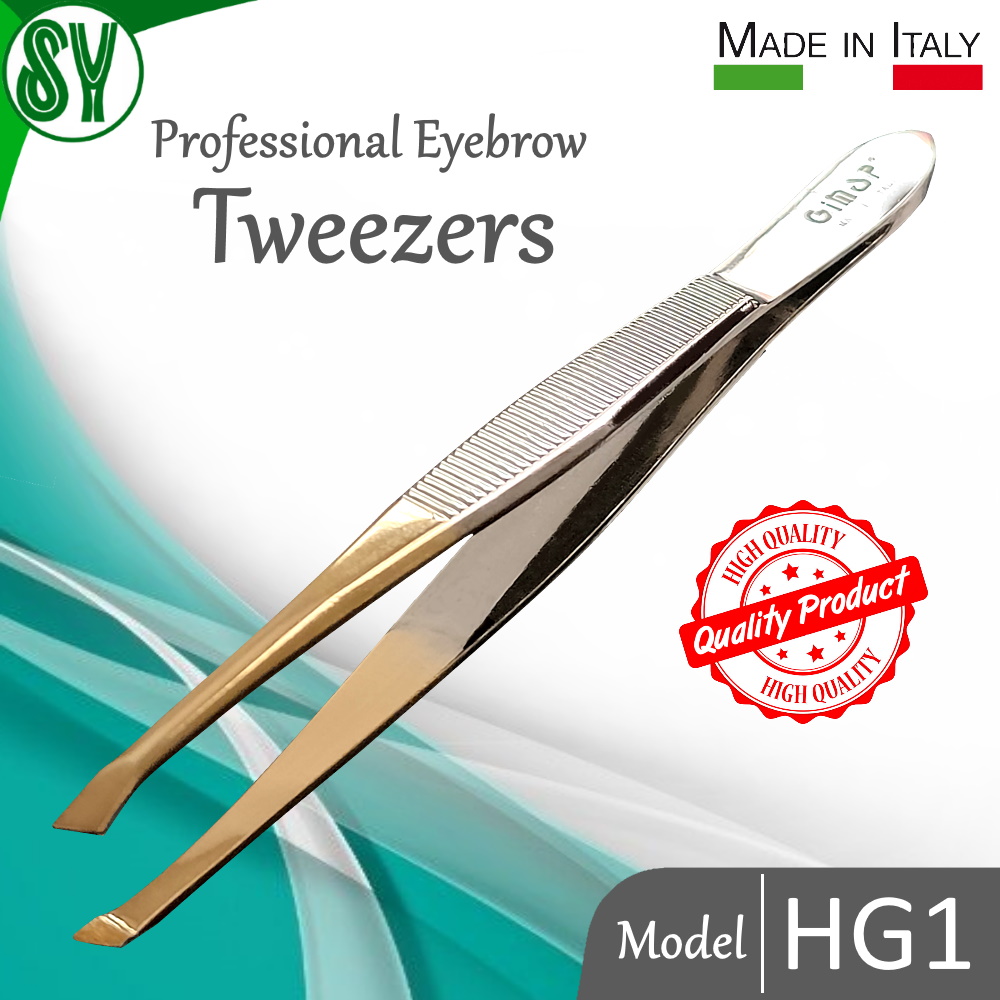 Premium Quality Tweezers Eyebrow Tweezers Italy ORIGINAL | Lazada PH
