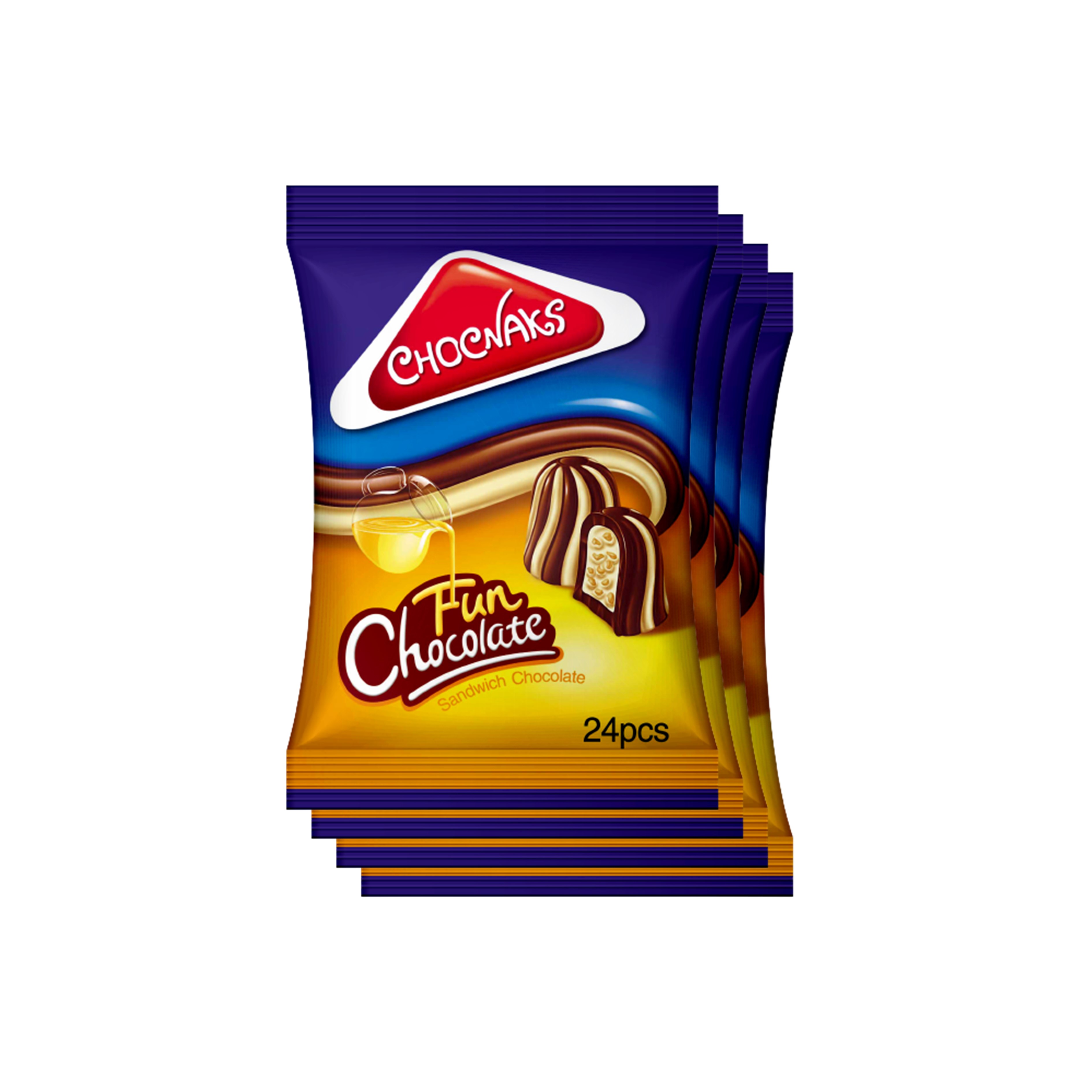 Fun Chocolate 24 pcs - pack of 4 | Lazada PH