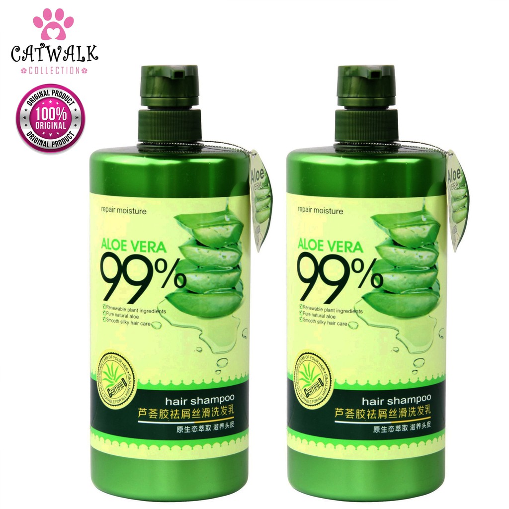 Bundle of 2 99 Aloe Vera Hair Shampoo 1.2L | Lazada PH