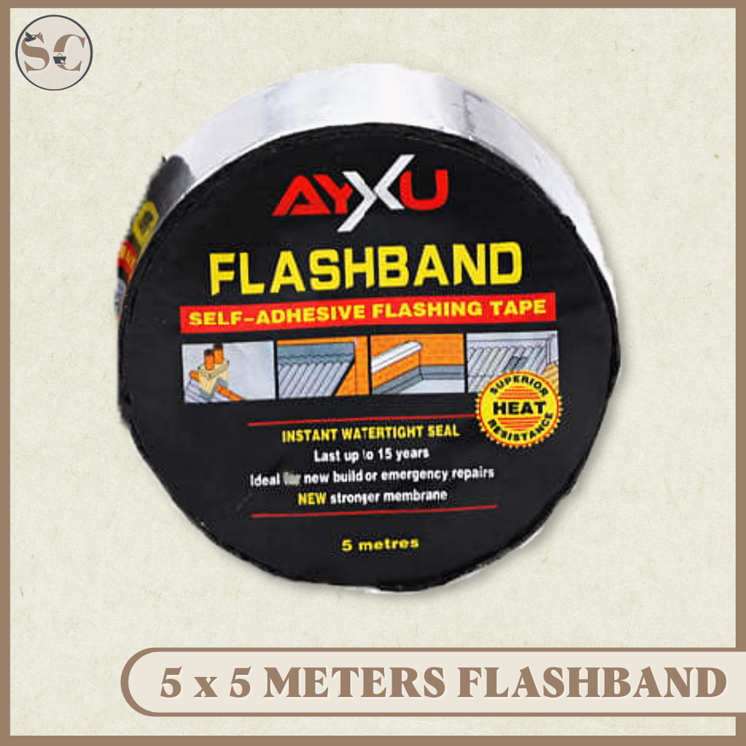 5 x 5 METERS Flashband Waterproof Tape For Roof And Leak Repair ...
