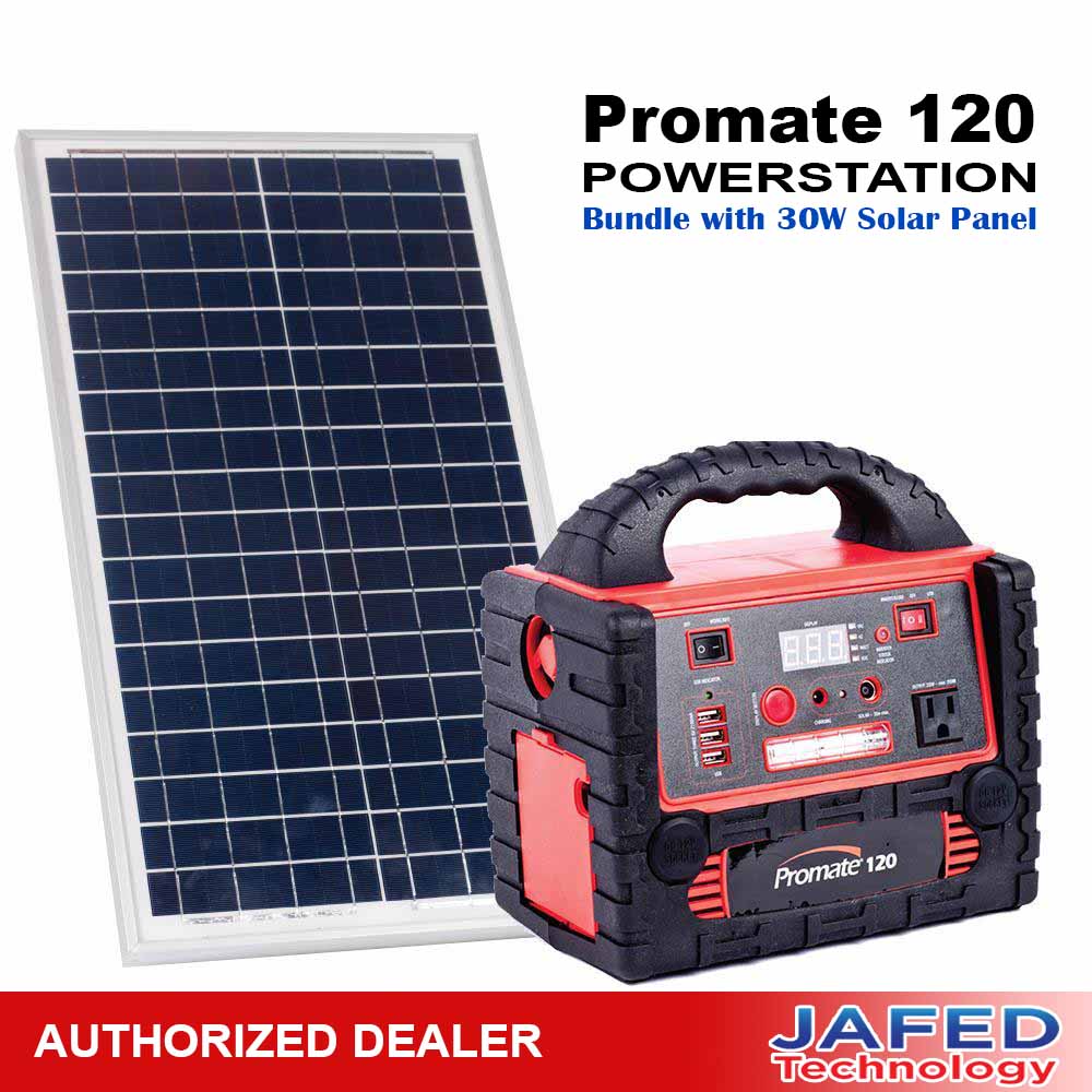 JAFED - Promate 120 Portable Power Station / Power Backup / Powerbank ...