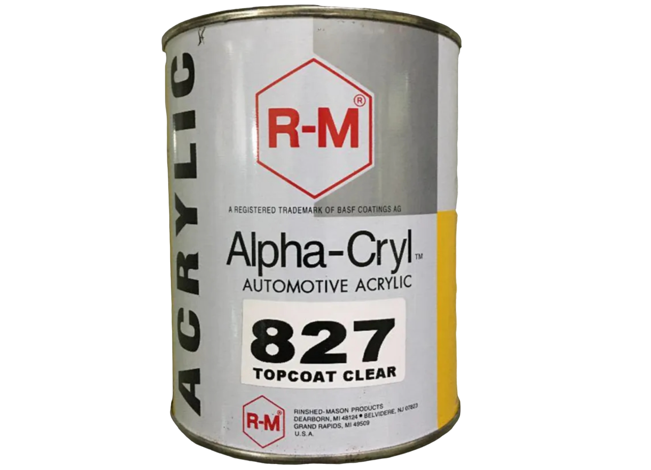 RM Alpha-Cryl Automotive Acrylic 827 Topcoat Clear - 1 Liter | Lazada PH