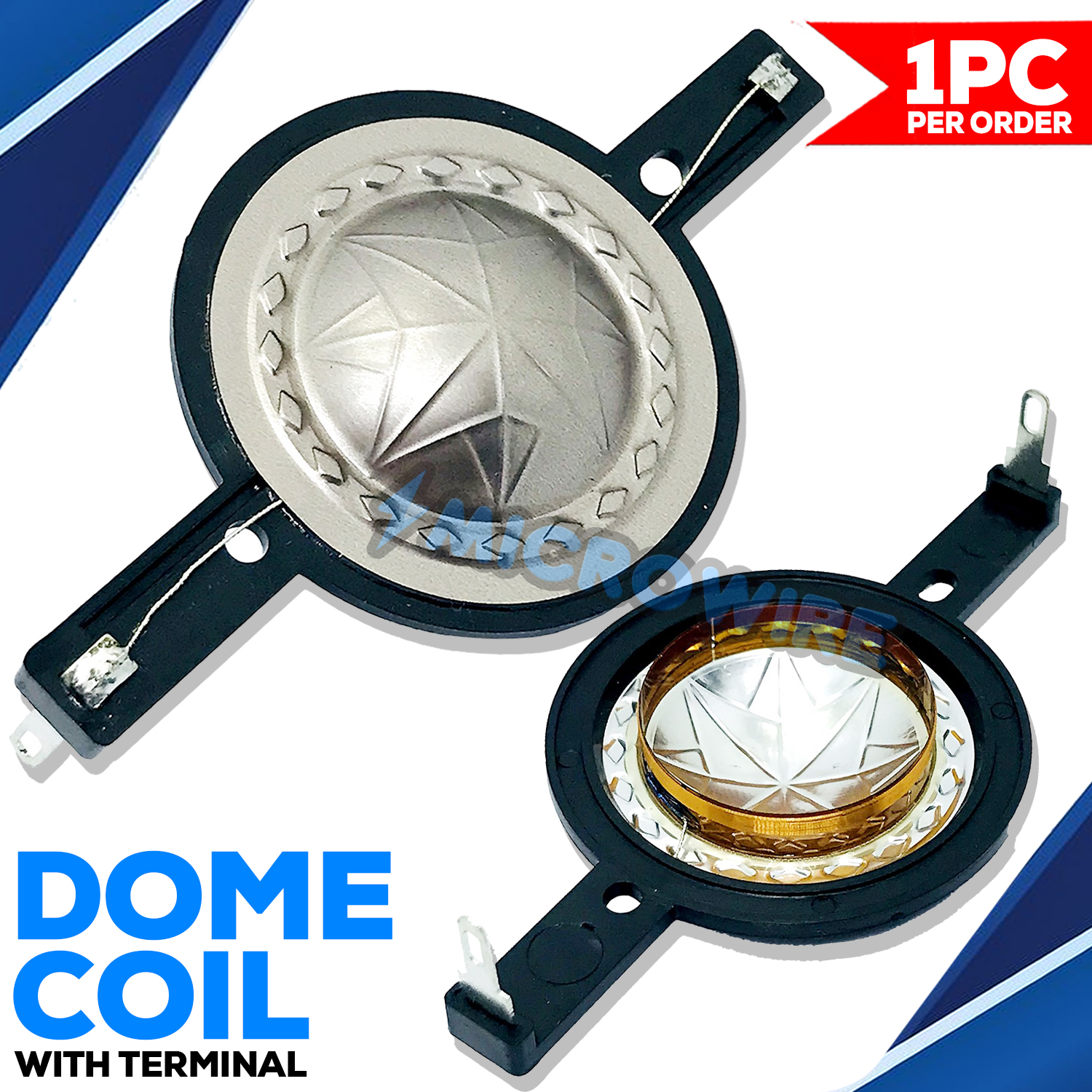 Tweeter Coil For Metal Dome VOICE COIL FOR METAL DOME TWEETER VC-2502 ...