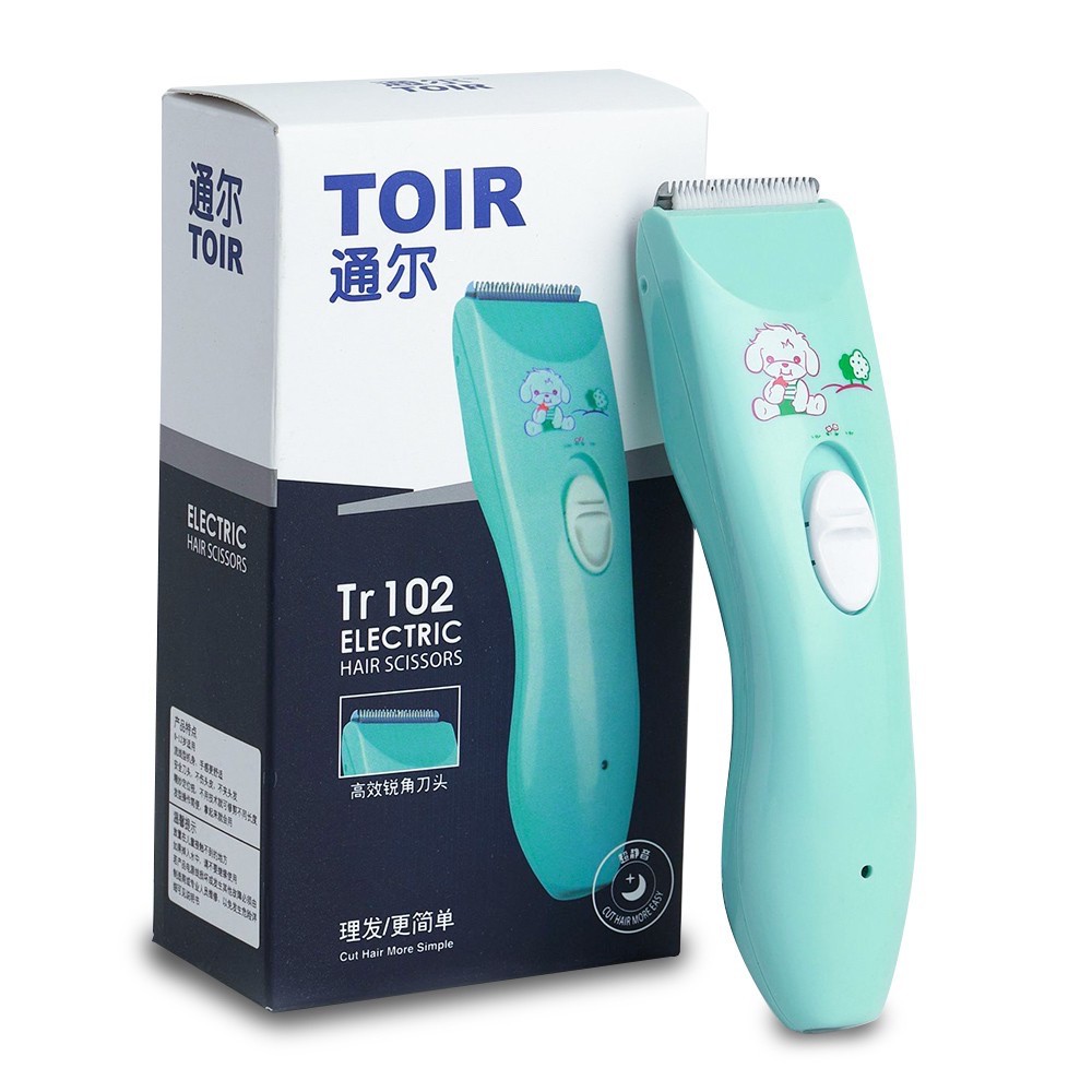 Grace Baby Cartoon razor Hair Clipper Mute Razor With Professional Baby ...