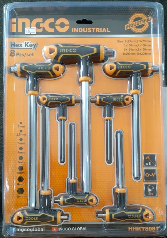 INGCO Hex Key 8Pcs/set | Lazada PH