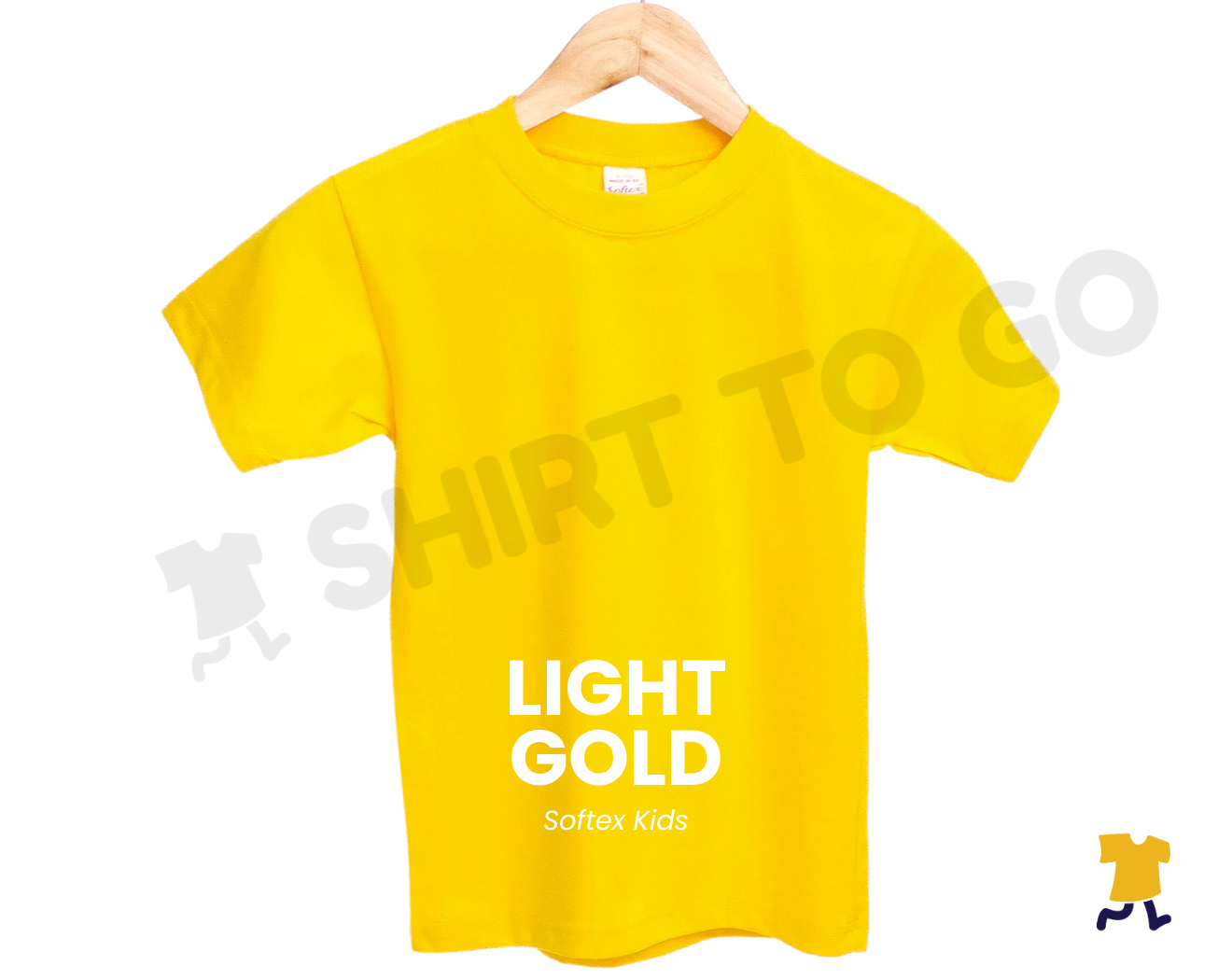 KIDS SIZE Plain TSHIRT Softex SHADES OF YELLOW | Lazada PH