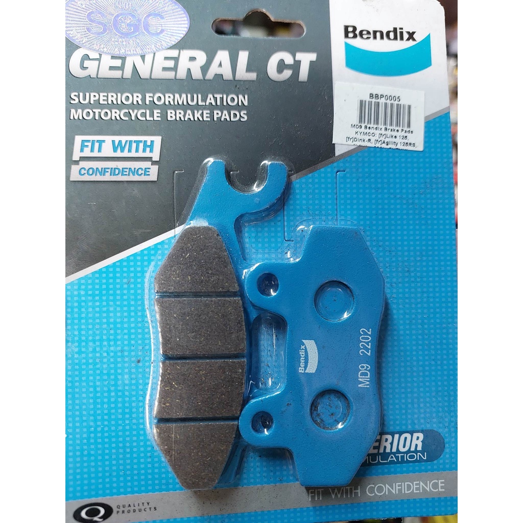 thunder125 xtz125 front brake pad PAG Msm Bendix Ksk guaranteed heavy ...