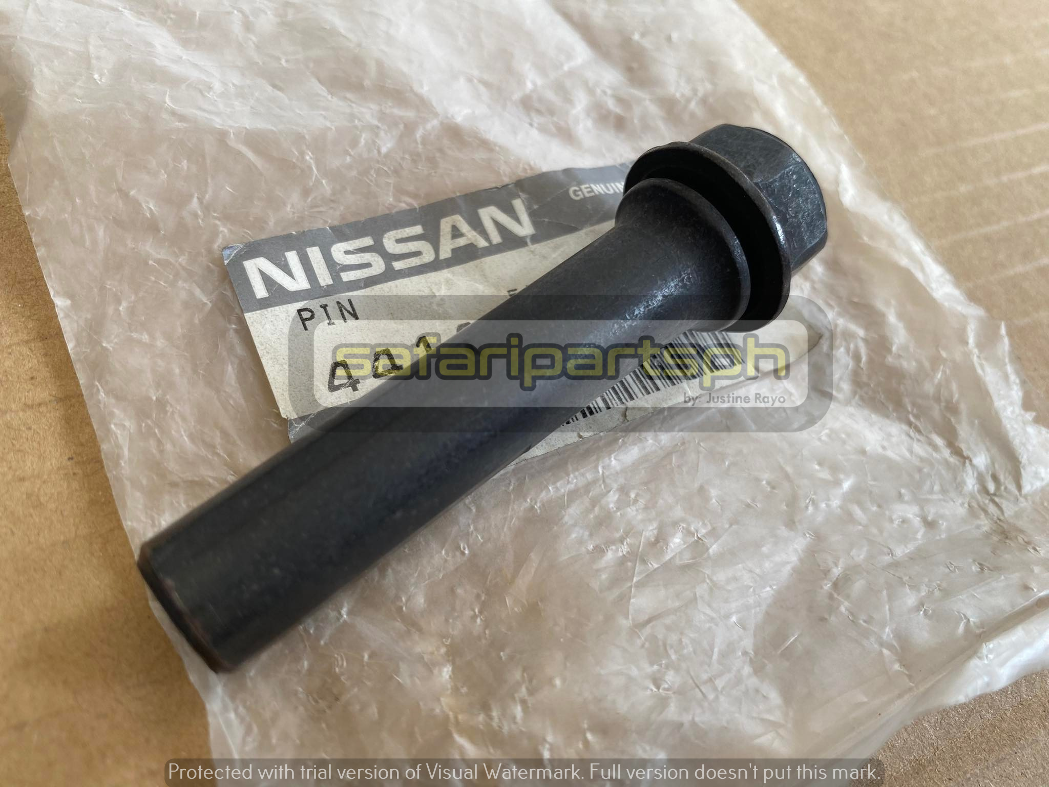 FRONT TOP CALIPER SLIDE PIN BOLT for NISSAN PATROL GU Y61 GENUINE ...