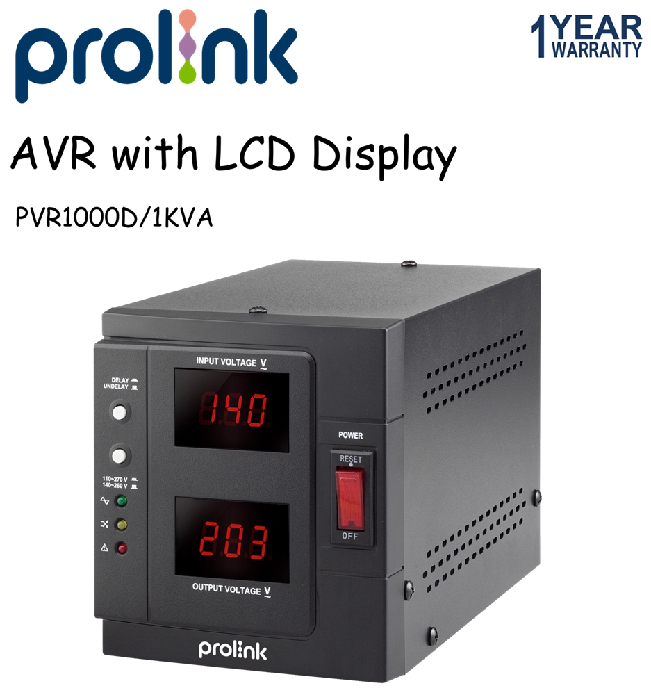 AVR Relay Controlled with LCD Display (1KVA-3KVA) | Lazada PH