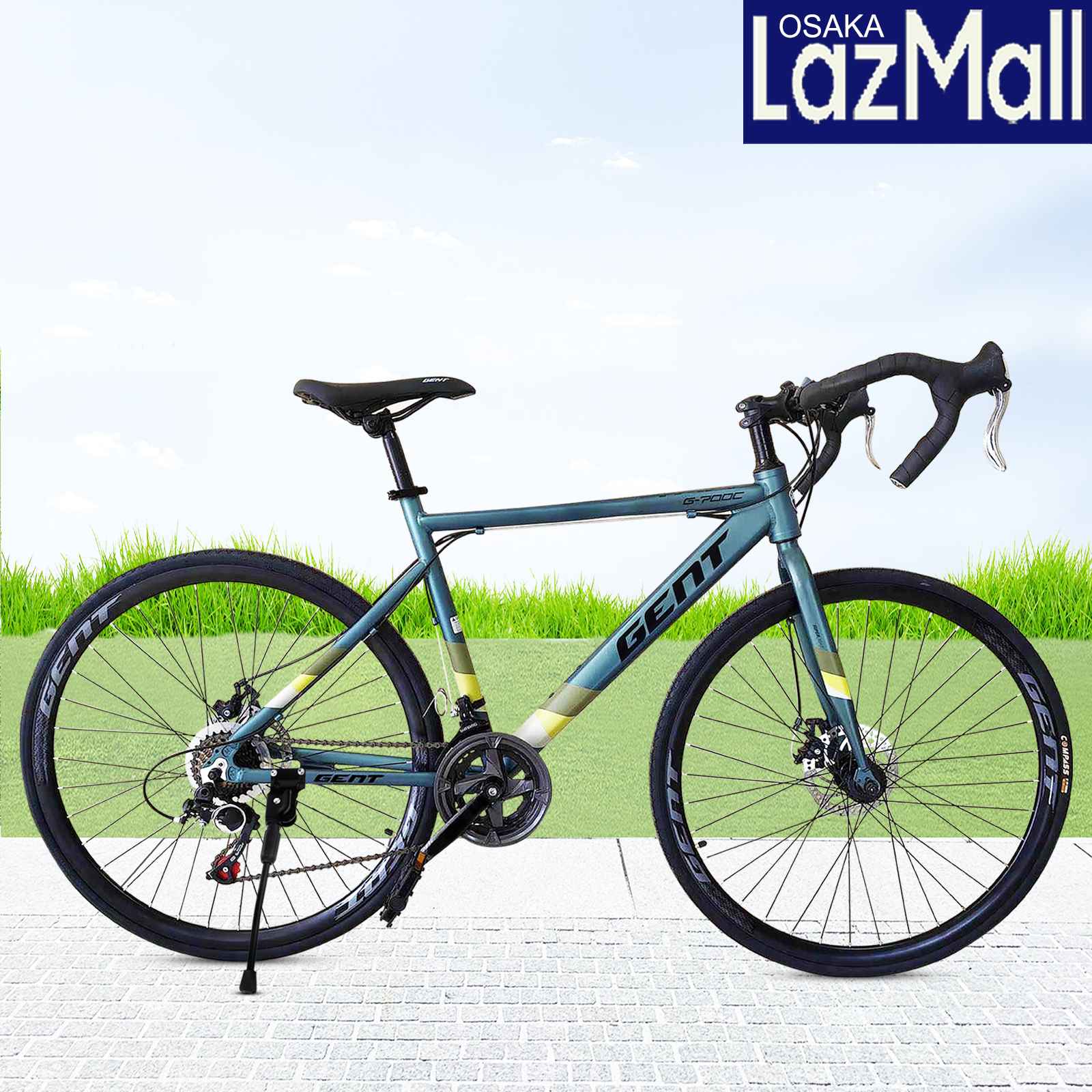 OSAKA Japan's Gent 700c bike blends mountain and road features ...