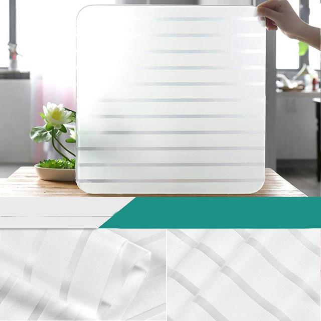 Nuelife Adhesive glass window paper film bathroom kitchen light ...