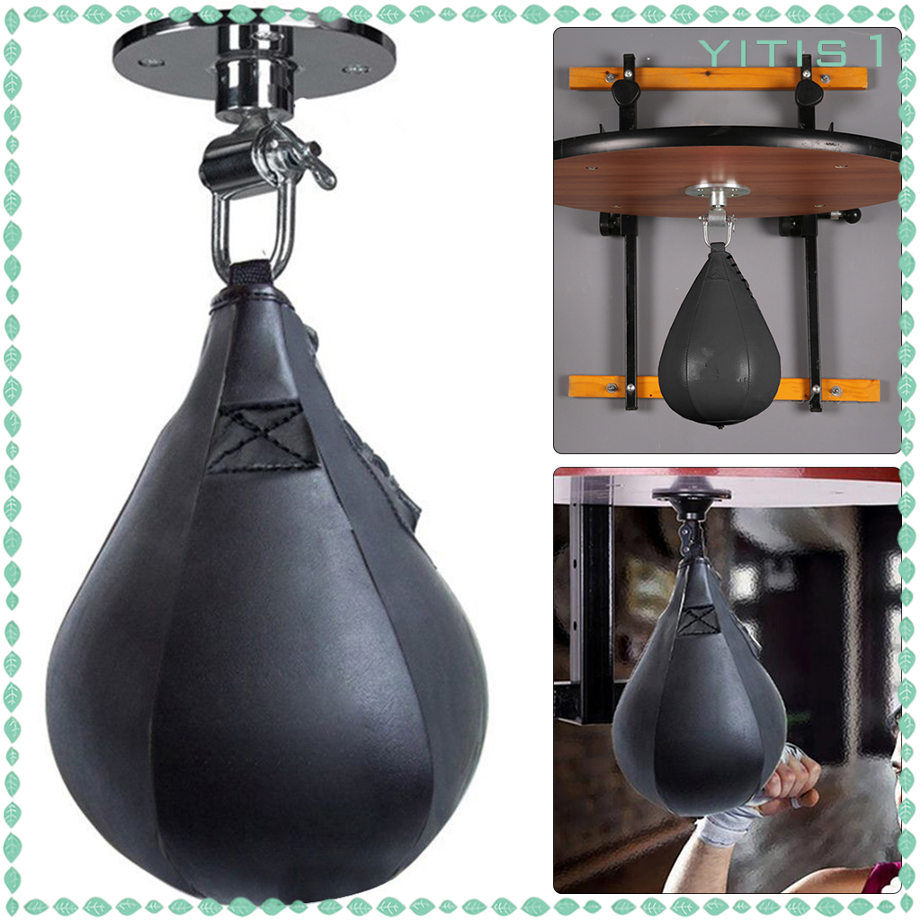 Handa na StockBoxing Training Speedbag, Heavy Duty PU Leather Hanging ...