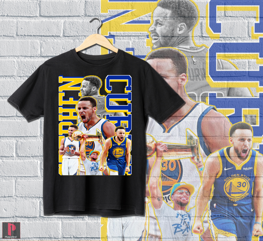 Stephen Curry Shirt | Cotton | NBA Inspired | Golden State Warriors ...