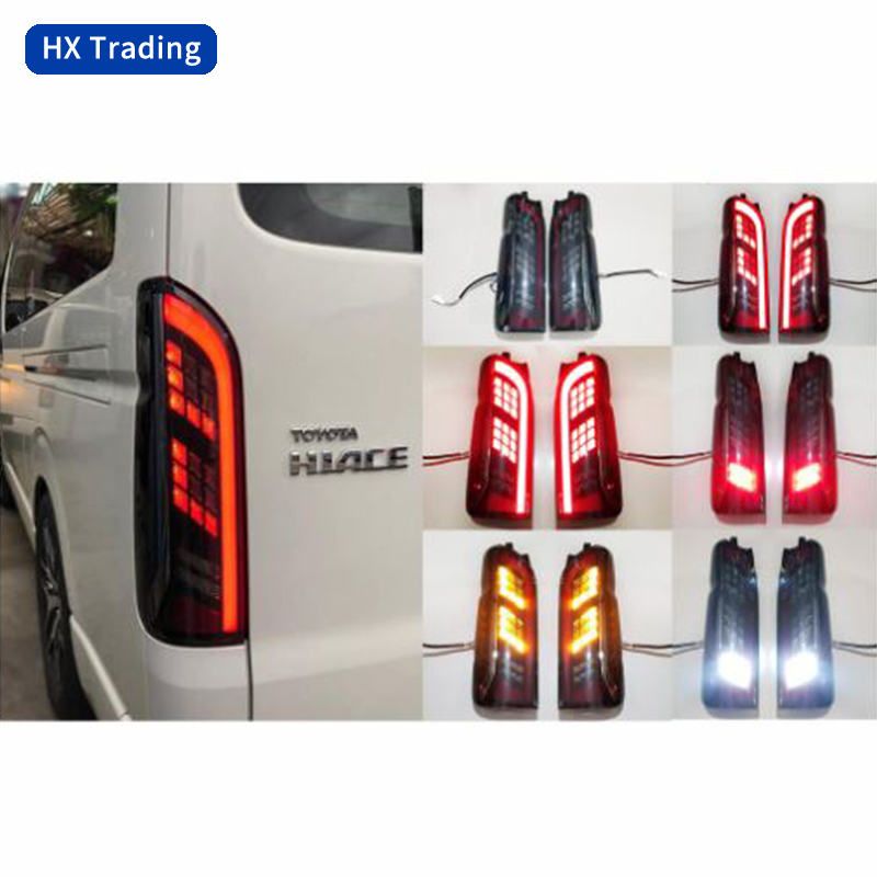 Toyota Hiace H200 LED Tail Light/VLAND SMOKED/Fit for 2005-2018 Model ...