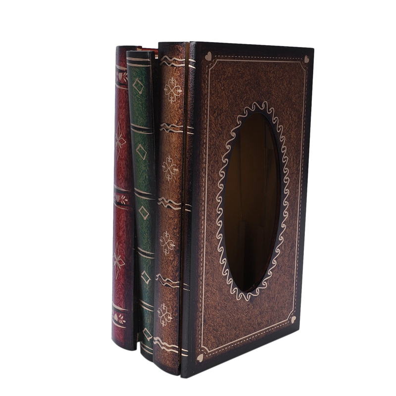 Retro Style Book Shape Tissue Box - IdaoHdL - ThaiPick