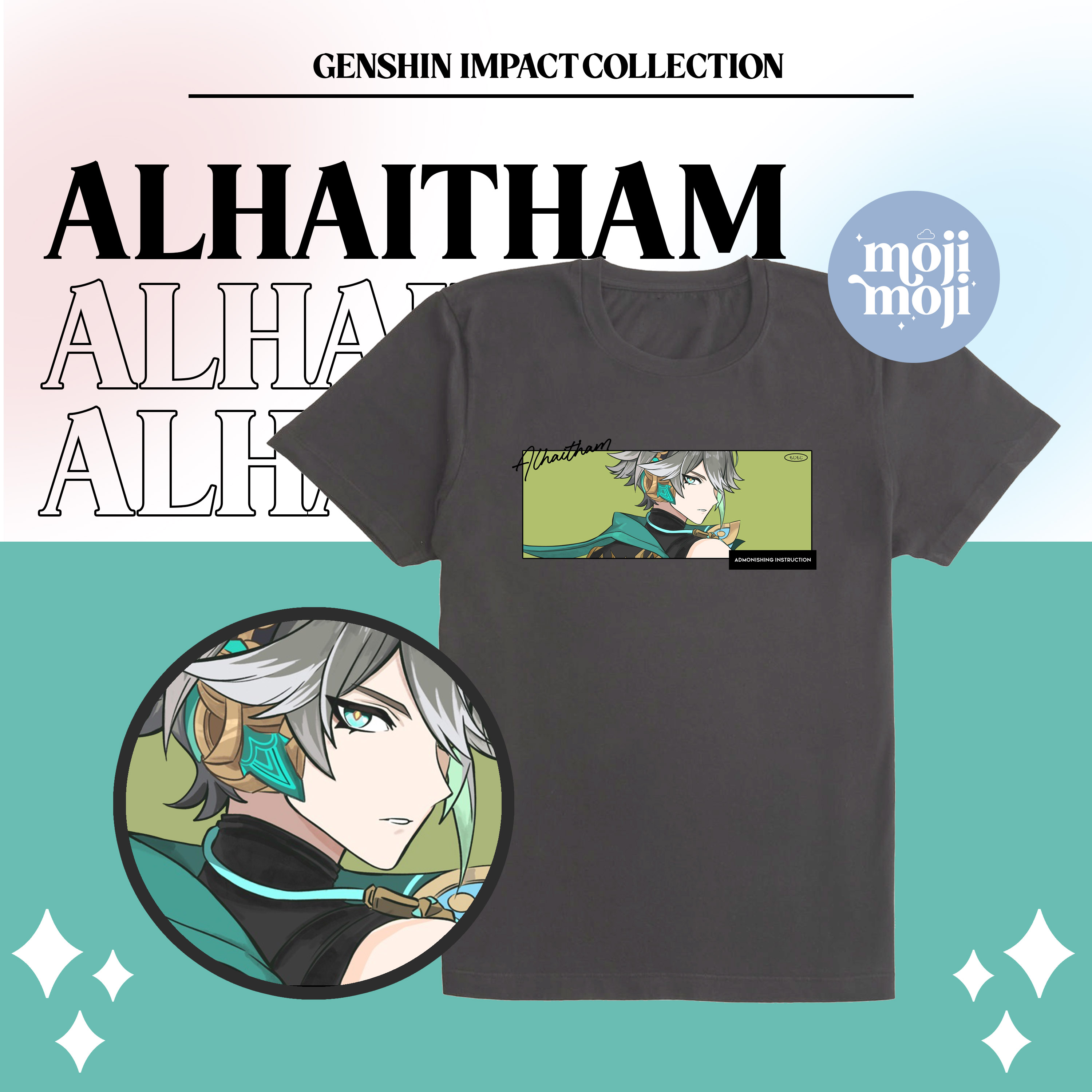 GENSHIN IMPACT - Alhaitham Shirt in Gray / White | Lazada PH
