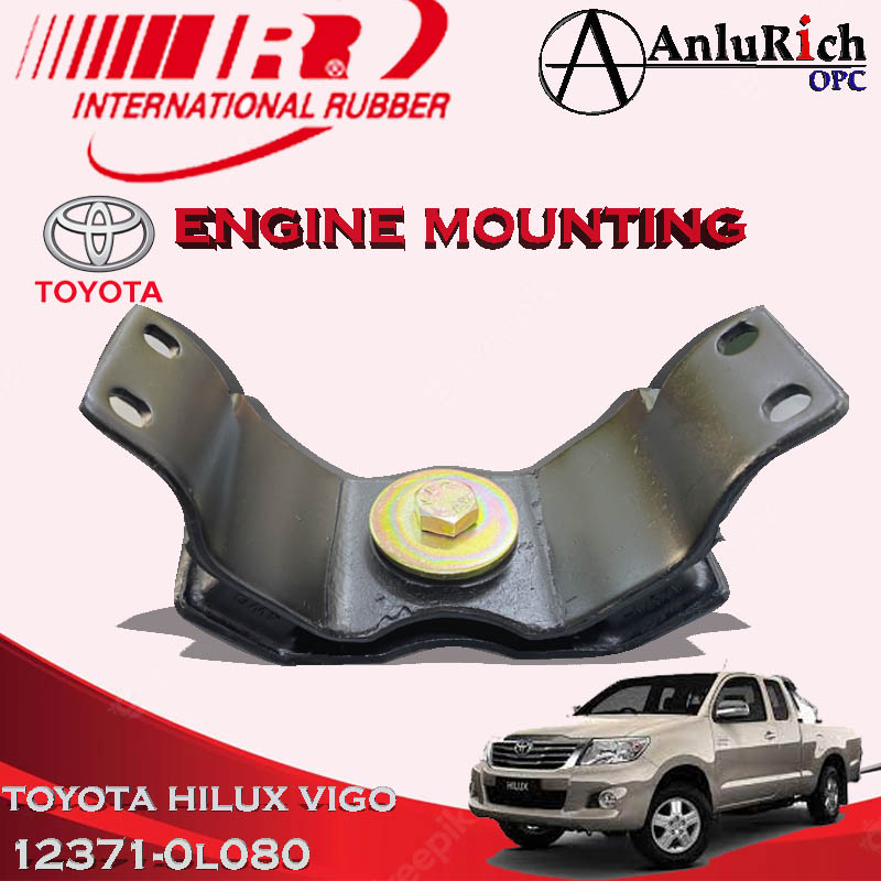 ENGINE MOUNTING Toyota Hilux Vigo INTERNATIONAL RUBBER Part no:12371 ...