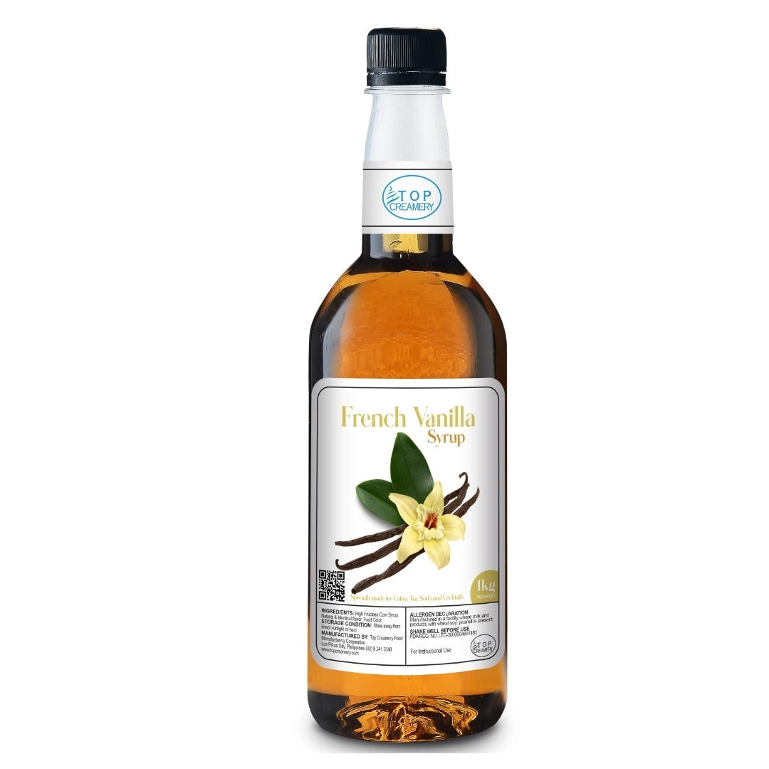 Top Series French Vanilla Syrup 750ml | Lazada PH