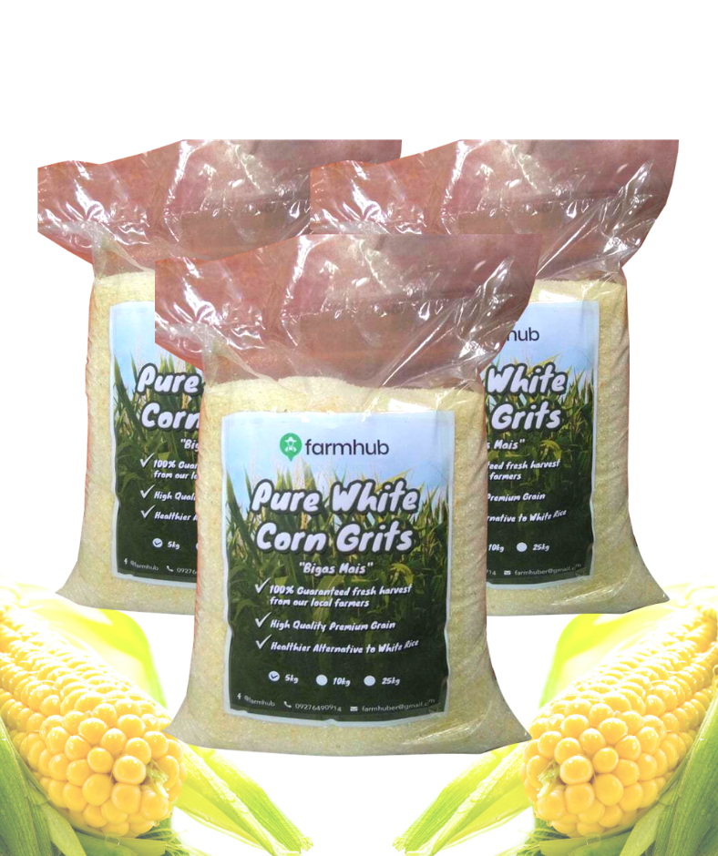 Pure White Corn Grits "Bigas Mais" 25KG | Lazada PH