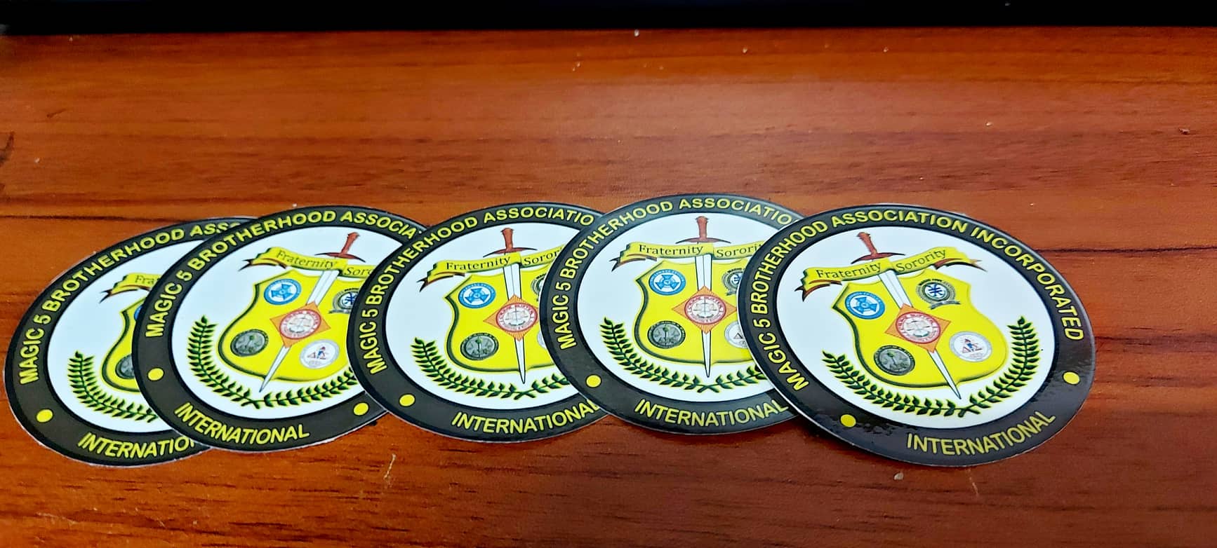 MAGIC 5 BROTHERHOOD M5 FRATERNITY VINYL STICKER | Lazada PH