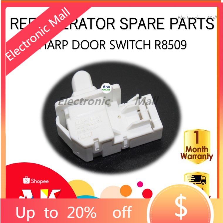 Refrigerator Parts Freezer Door Switch R8509 3 Pin Sharp | Lazada PH