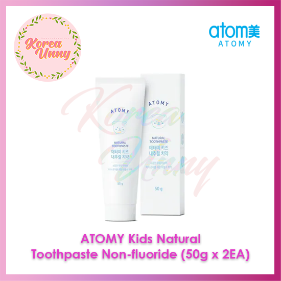Atomy Kids Natural Toothpaste Non-fluoride (50g x 2EA) / Koreaunny ...