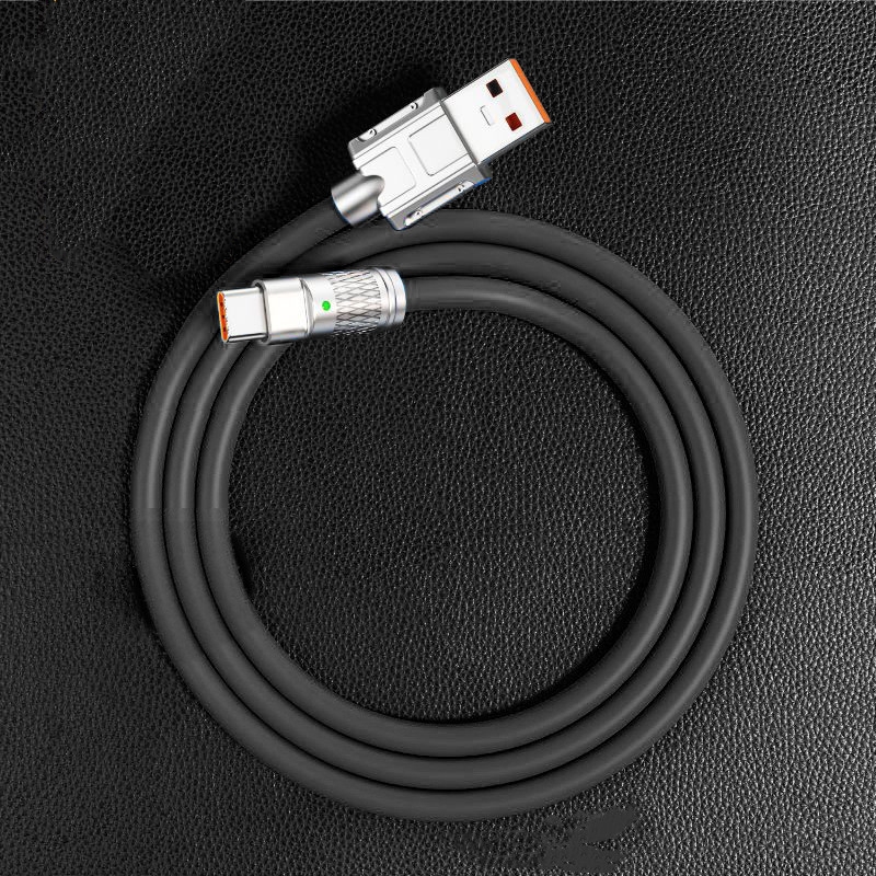 120W super fast charging data cable 6A high current data cable V8 data ...