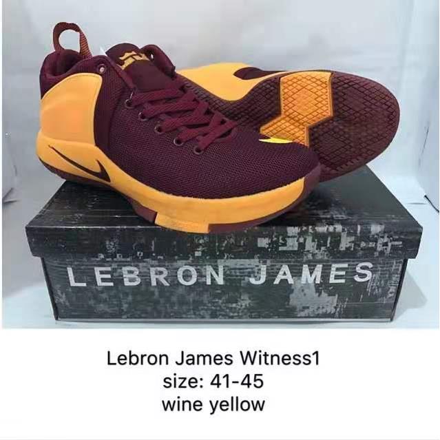 ♣ Korean running Lebron James Witness1 basketball shoes | Lazada PH