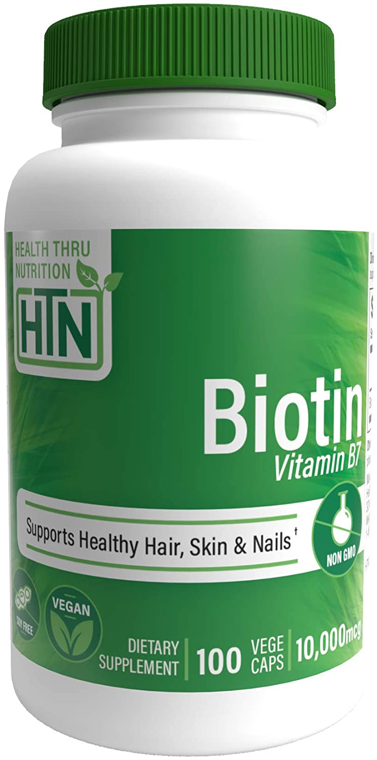 Health Thru Nutrition Biotin 10,000mcg 100 Vegecaps | Lazada PH