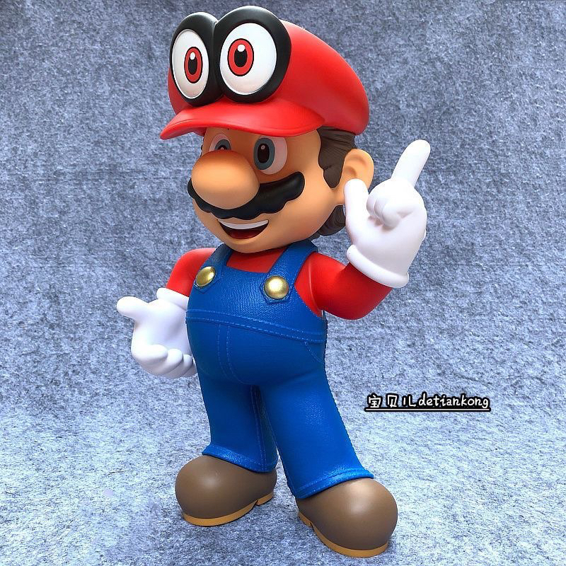 40cm super mary doll mario hand-made odyssey doll toy model decoration ...