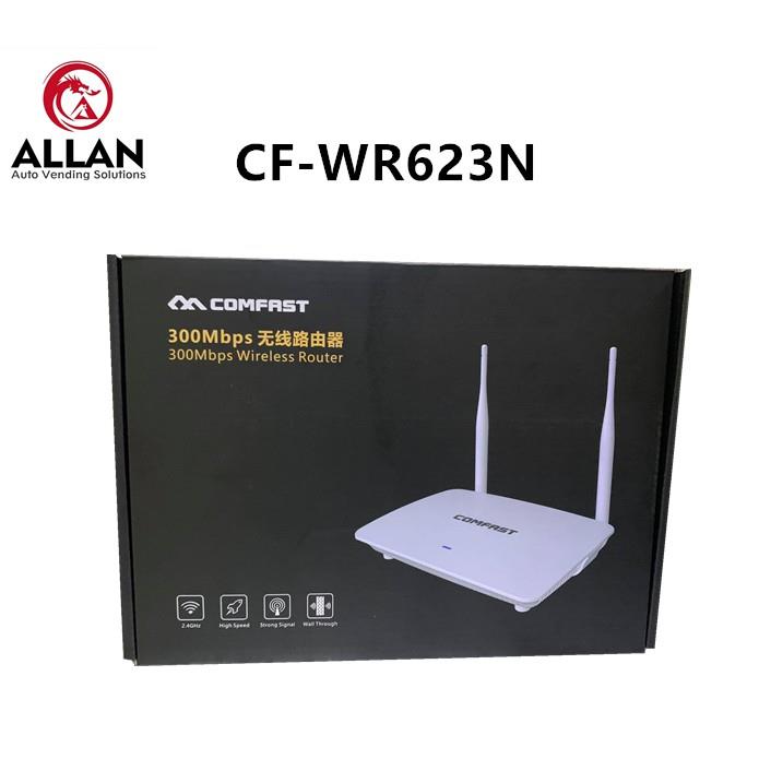 ALLAN COMFAST CF-WR623N 300Mbps Wireless Router pisonet/piso net ...