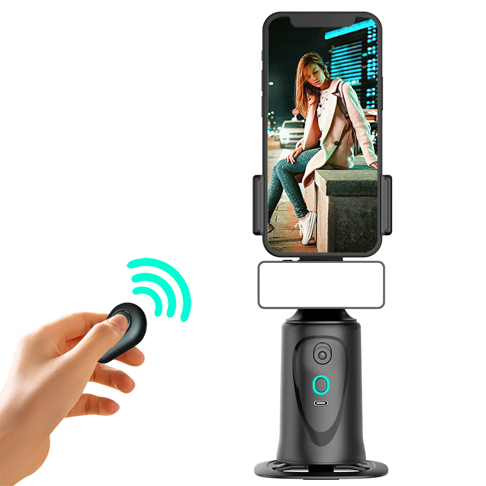 Foldable Portable Auto Face Tracking Phone Holder Gimbal with Wireless ...