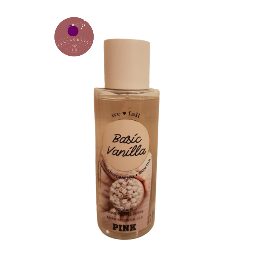 Victoria's Secret BASIC VANILLA Fragrance Mist - PINK | Lazada PH