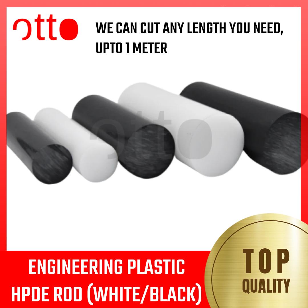 Engineering Plastic HDPE Rod White / Black - 25mm diameter | Lazada PH