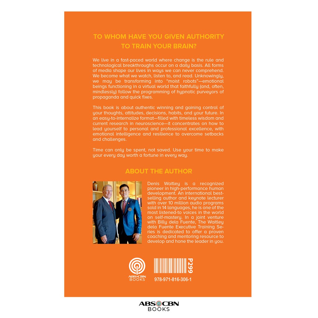 WINNING FOR LIFE by Denis Waitley cargo record book | Lazada PH