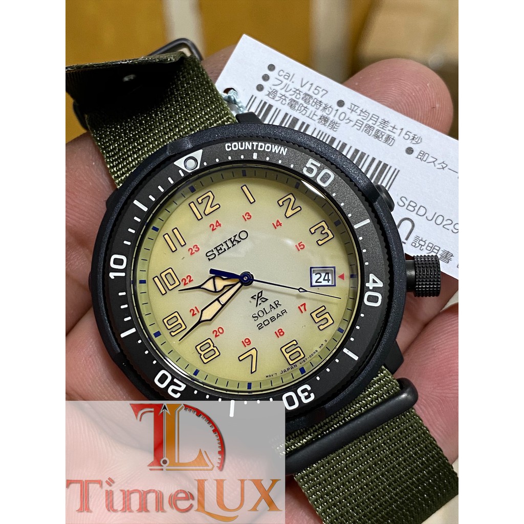 SEIKO PROSPEX FIELDMASTER SOLAR 200M SBDJ029J | Lazada PH