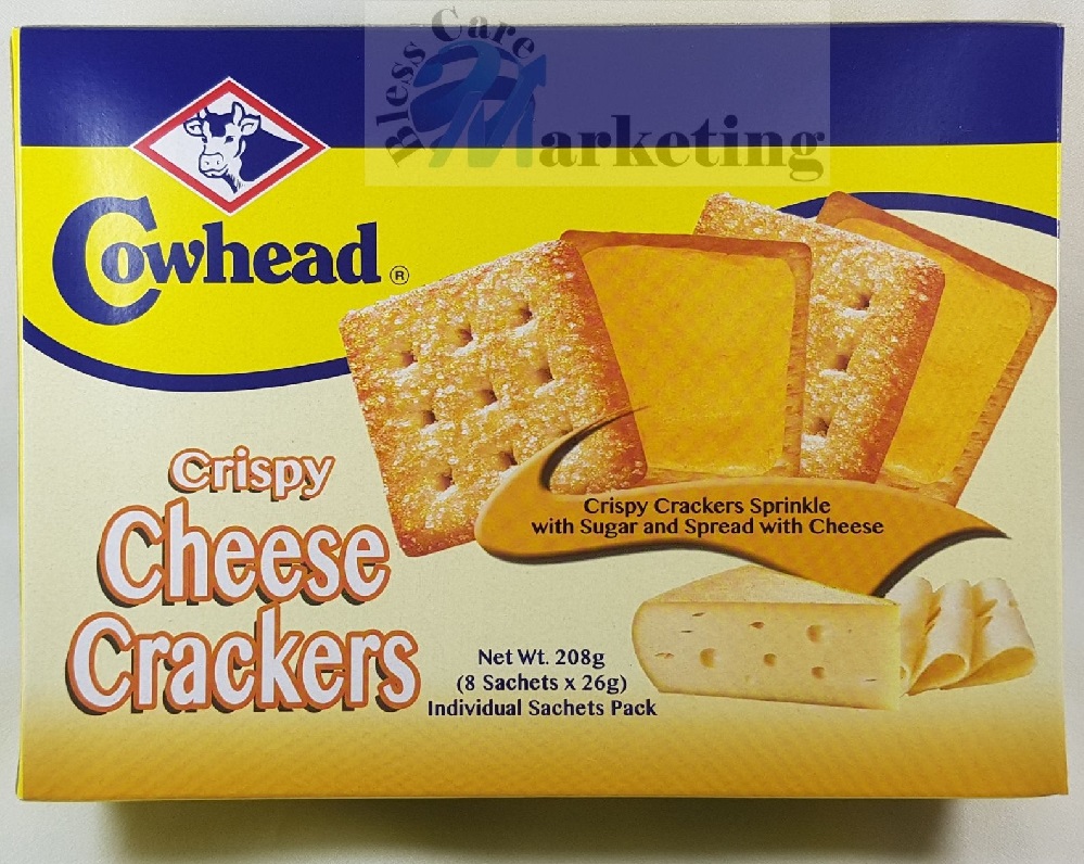 COWHEAD CRISPY CHEESE CRACKERS 208g 8888440007962 | Lazada PH