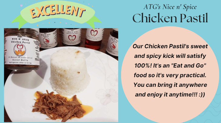 Chicken Pastil ATG's Nice n' Spice Gourmet Seasoned Shredded Chicken ...