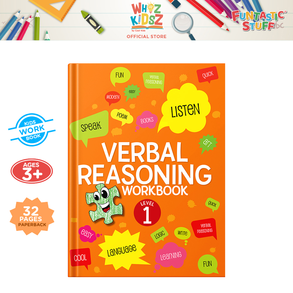 Whiz Kidsz Verbal Reasoning Workbook, Books for Kids | Lazada PH