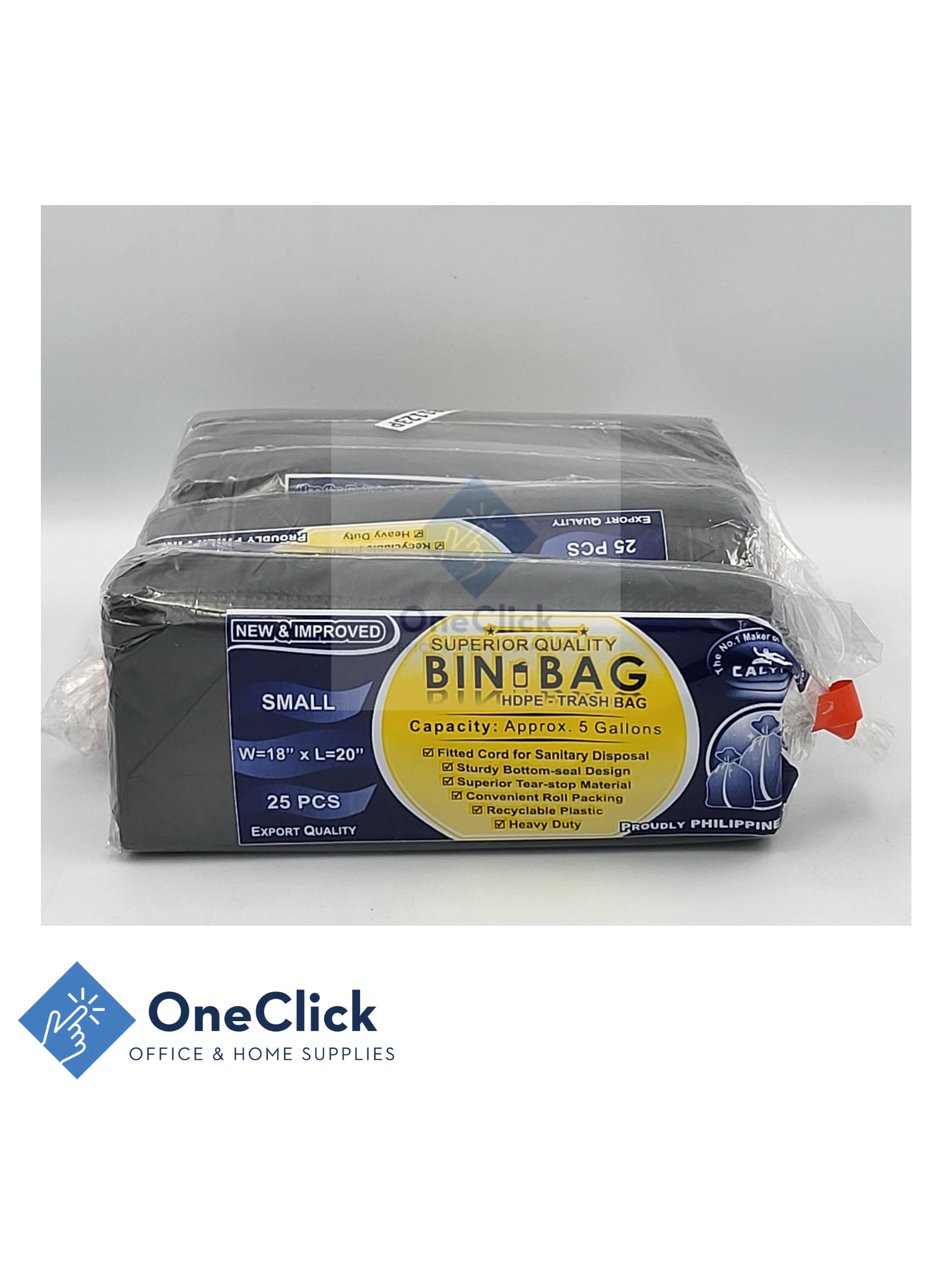 Calypso Black Trash Bag (Small/ Medium/ Large/ XLarge/ XXLarge) | Lazada PH