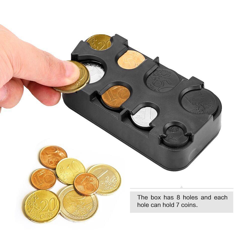 Euro Coin Dispenser Storage Coins Storage Box Dispenser - Nameyes ...