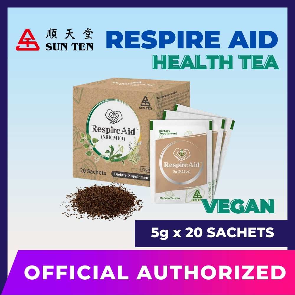Sun Ten Respire Aid | Sunten RespireAid |Vegan • 5g x 20 Sachets ...