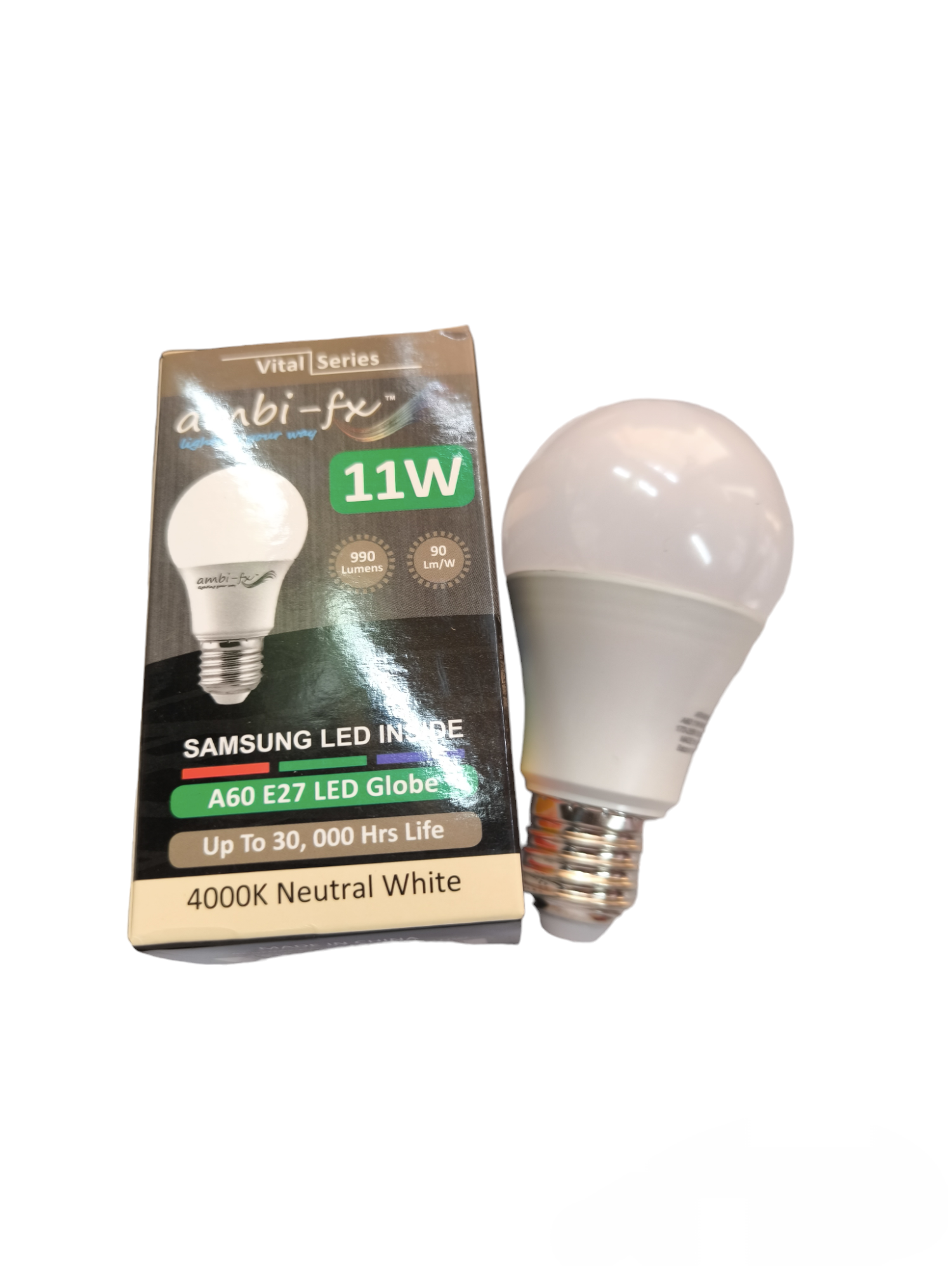 11W LED Bulb E27 220V 4000K Cool White ( AMBI-FX) | Lazada PH