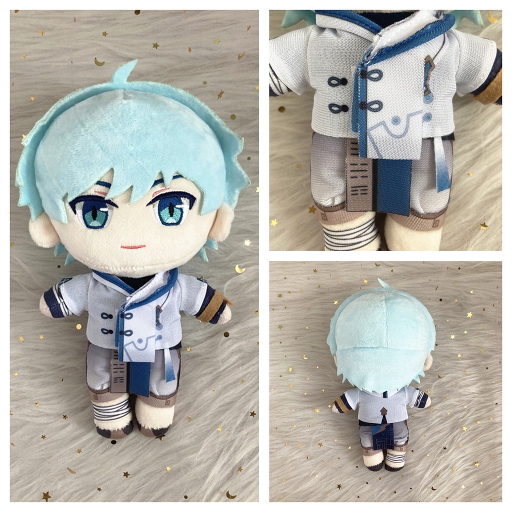 20cm Genshin Impact Doll Fischl Ning Guang Ye Lan Plush Toy Anime Eula ...